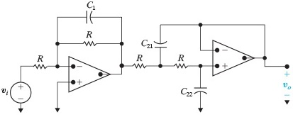 Solved Using 3.9 kΩ resistors and ideal op amps, design a | Chegg.com