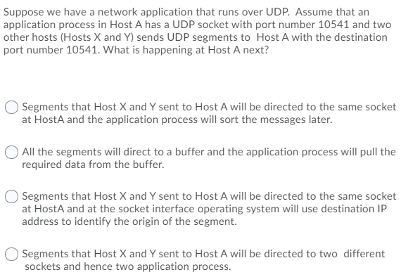 Solved Suppose we have a network application that runs over | Chegg.com