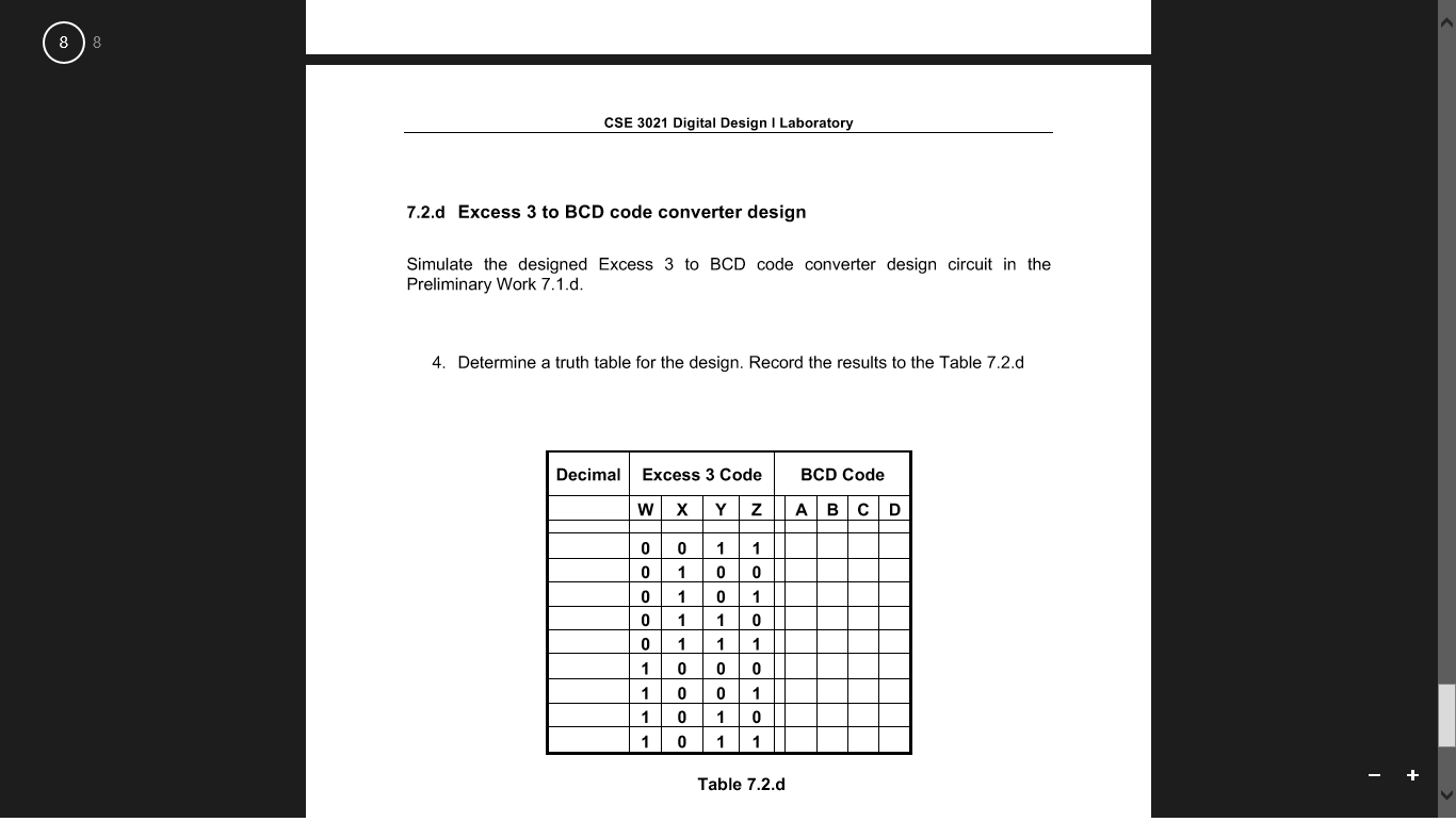 Solved A code converter is a combinational logic circuit | Chegg.com