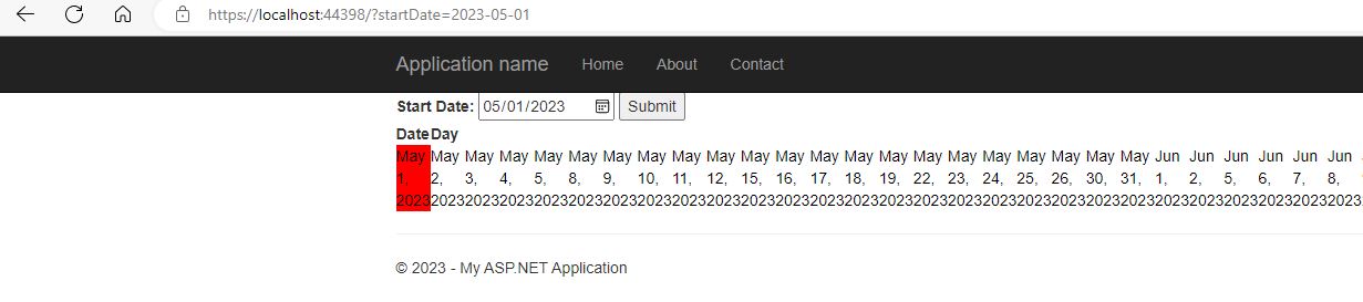 Solved ASP.NET MVC VS 2019Is it possible to put some spaces | Chegg.com