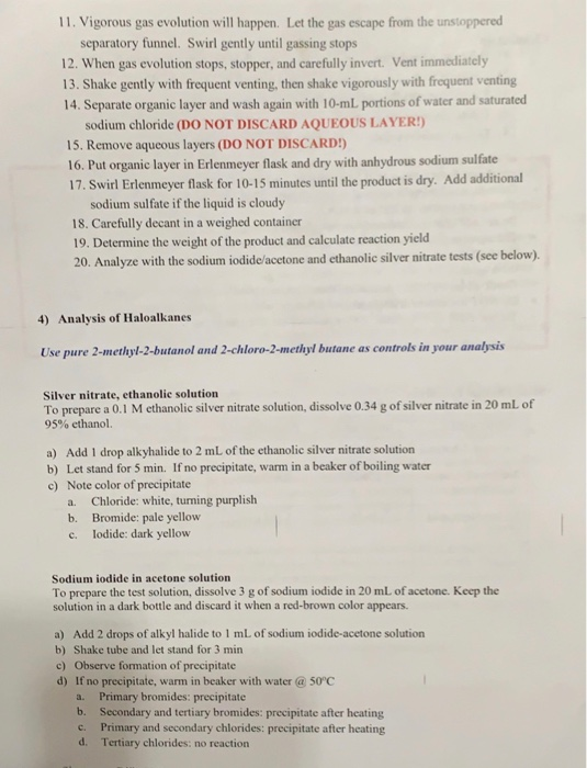 Organic Chemistry Lab Techniques Exp 7: Synthesis of | Chegg.com
