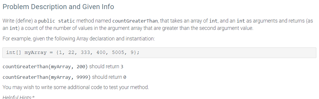 Solved Problem Description and Given Info Write (define) a | Chegg.com