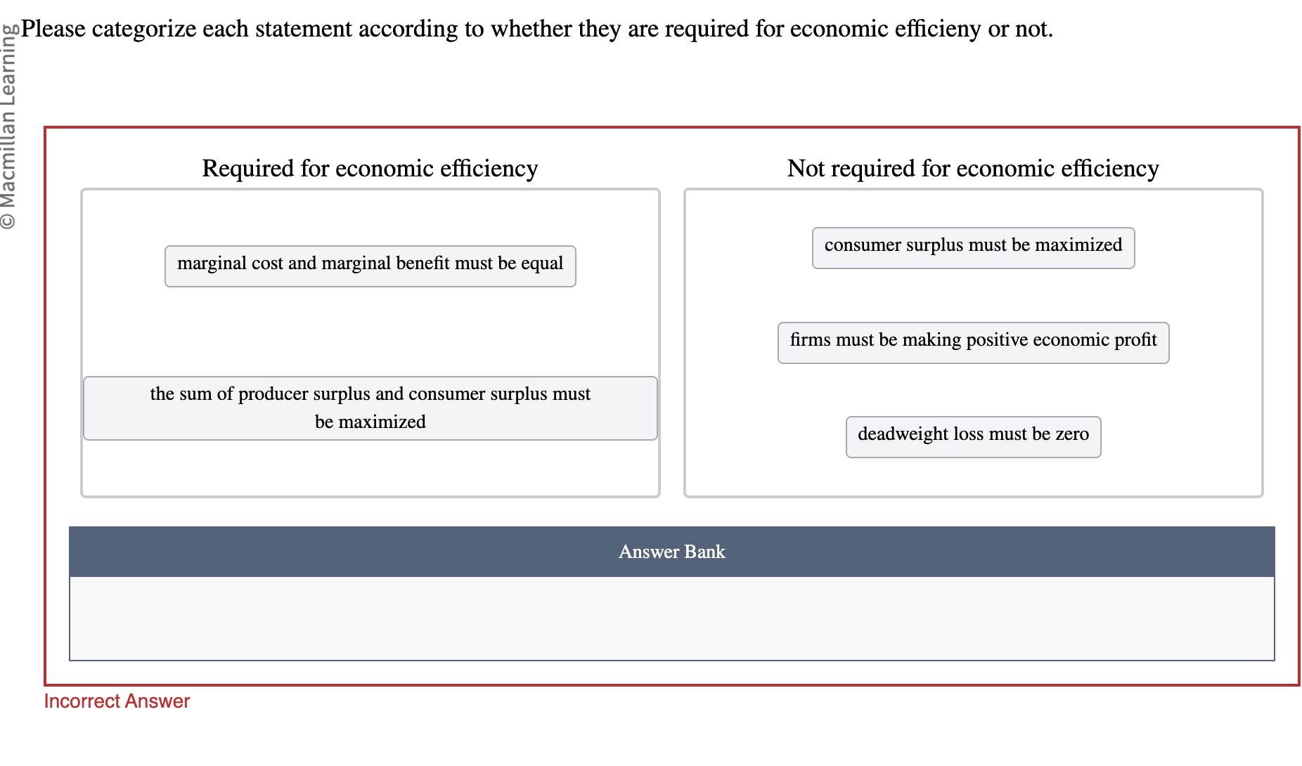 Solved \( { }_{00} \) ﻿Please categorize each statement | Chegg.com