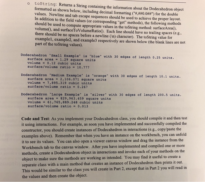 Solved Specifications Overview: You will write a program | Chegg.com