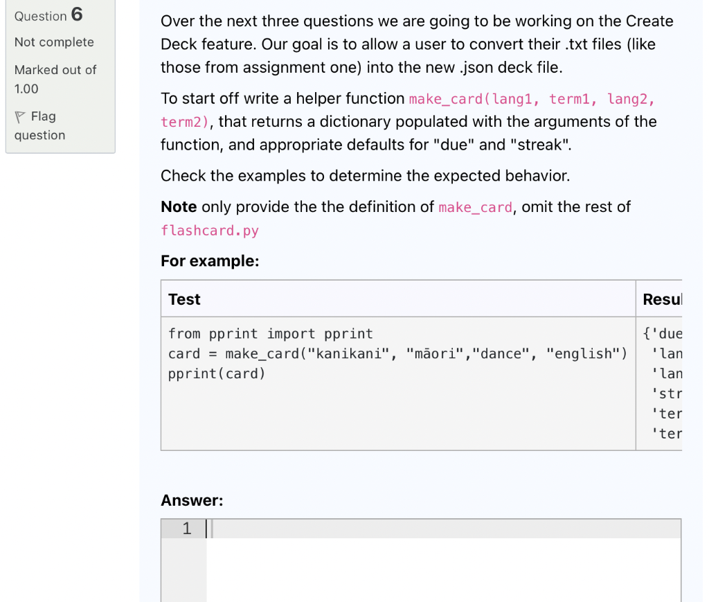 Solved Over the next three questions we are going to be | Chegg.com