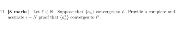 Solved Let l elementof R. Suppose that {a_n} converges to l. | Chegg.com
