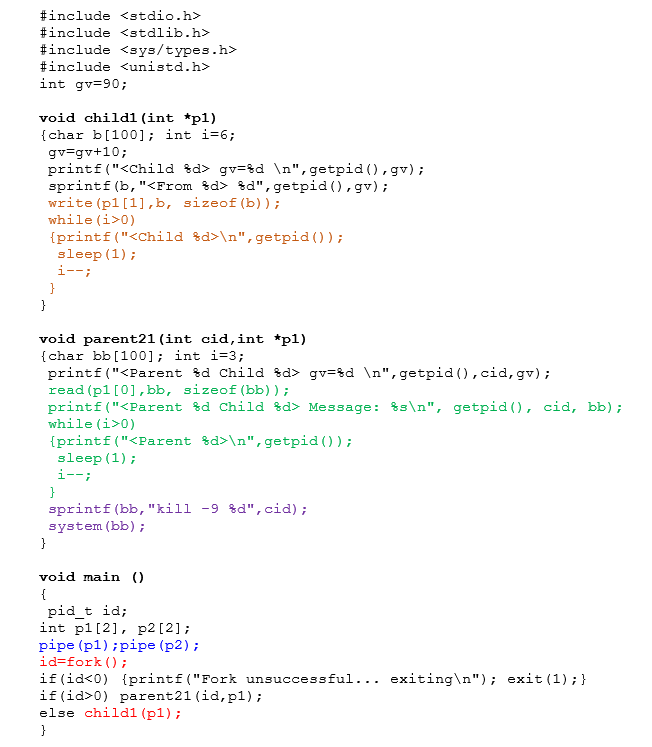 Solved Consider the color-coded program below written in | Chegg.com