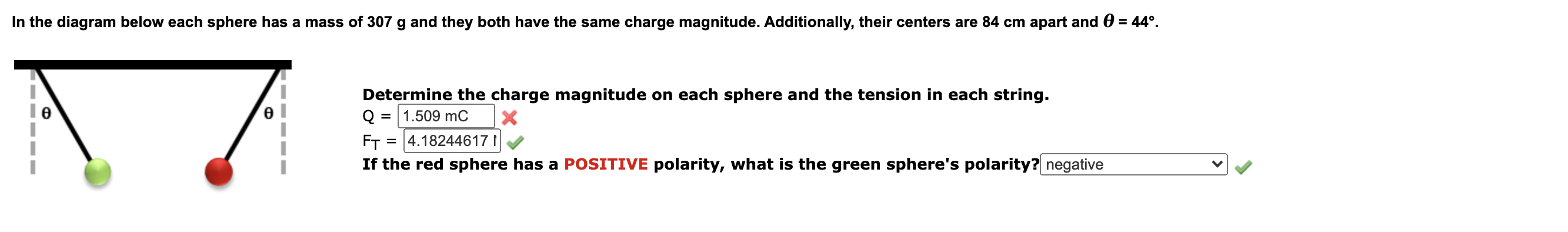 Solved The diagram below shows two point charges, A & B. The | Chegg.com