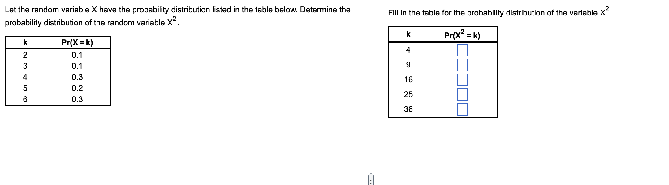 Solved Let the random variable X have the probability | Chegg.com