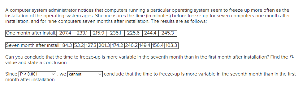 Solved A computer system administrator notices that | Chegg.com