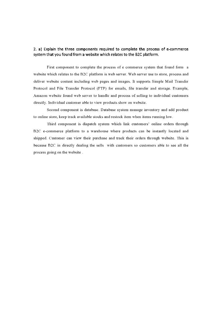 Solved As referred to in Case study 1, some of the | Chegg.com