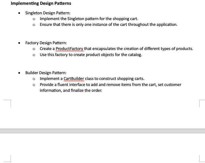 Solved roject Components: - User Authentication: - Create a | Chegg.com