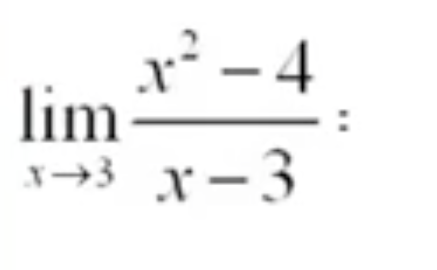 Solved limx→3x−3x2−4 | Chegg.com