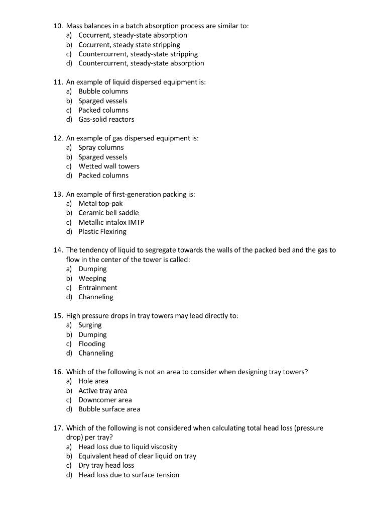 Solved Choose the best one: 1. For a sparingly soluble | Chegg.com