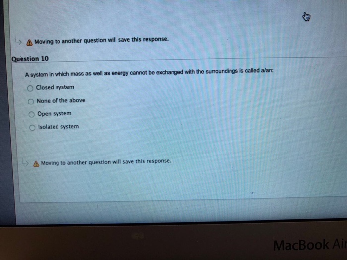 Solved Moving to another question will save this response. | Chegg.com
