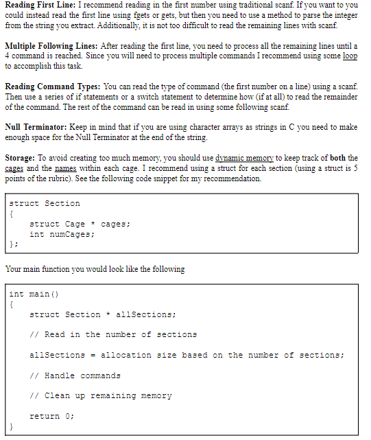 Solved Organızation Objective Give practice with dynamic | Chegg.com