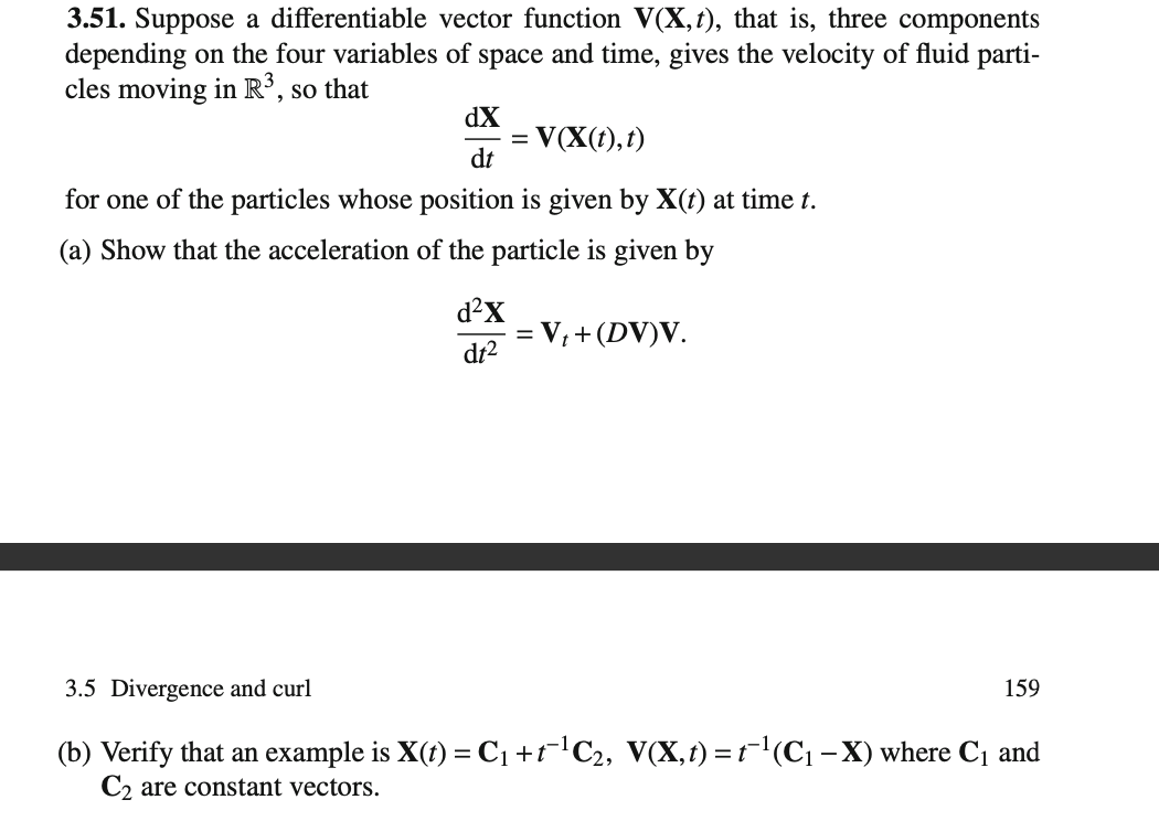 Solved 3.51. Suppose a differentiable vector function | Chegg.com