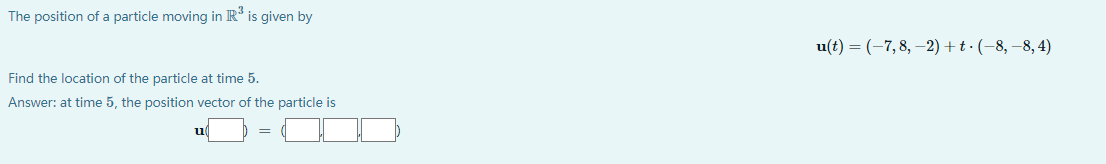 Solved The position of a particle moving in R3 is given by | Chegg.com