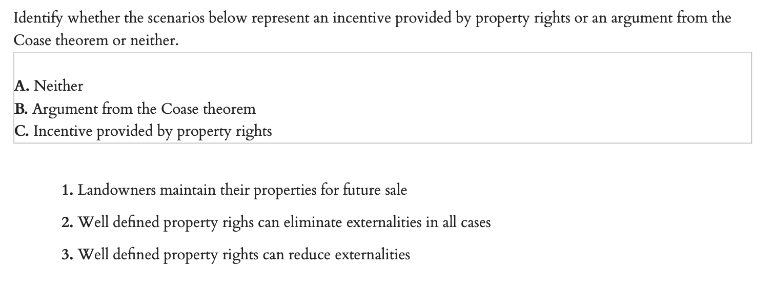 Solved Identify whether the scenarios below represent an | Chegg.com