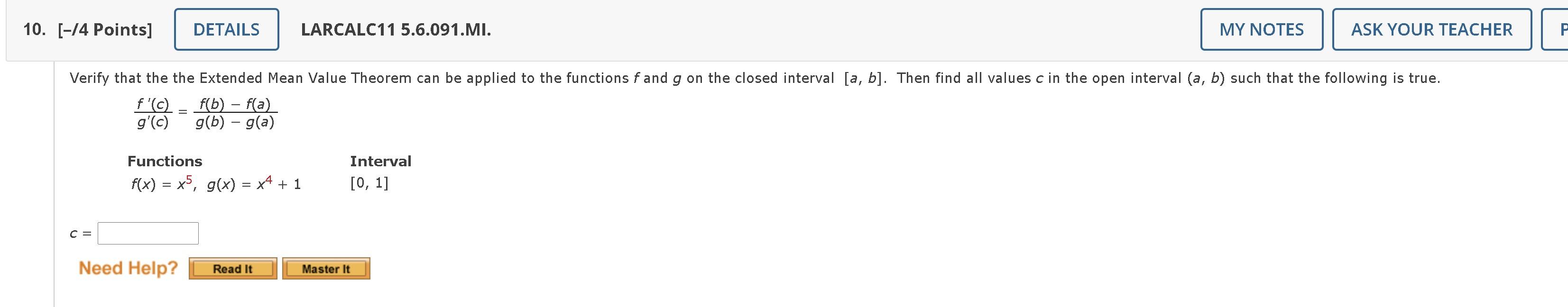 Solved 10. [-14 Points] DETAILS LARCALC11 5.6.091.MI. MY | Chegg.com