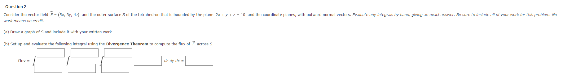 Solved Question 2 work means no credit. (a) Draw a graph of | Chegg.com