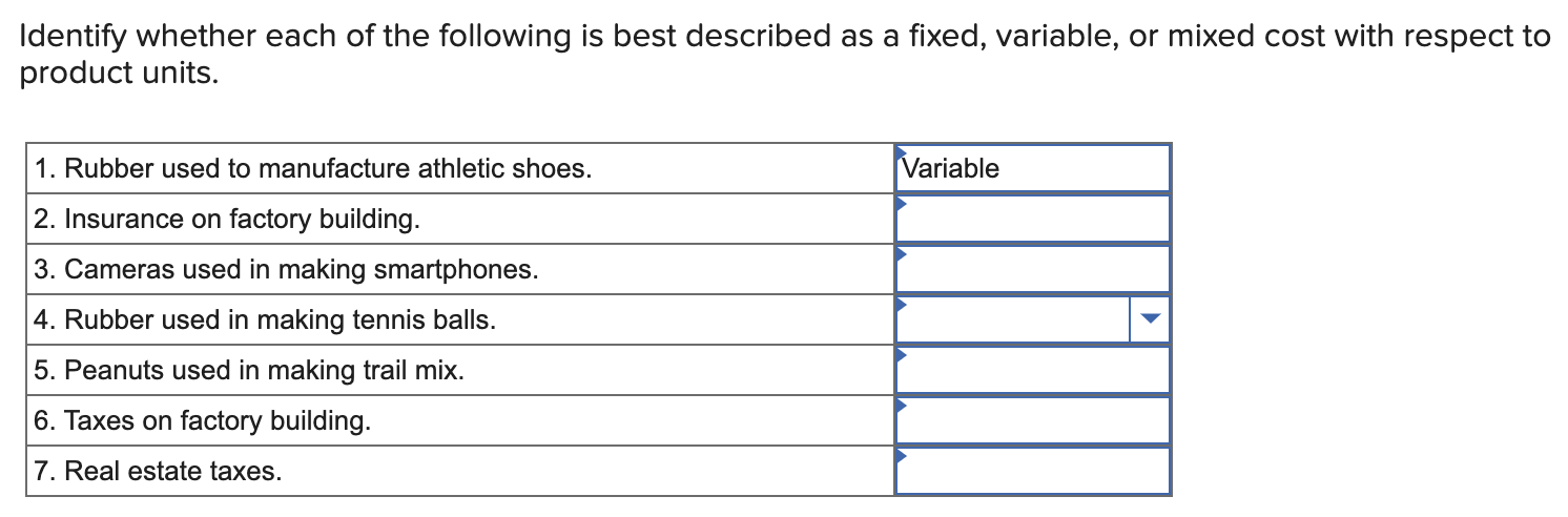 [Solved]: Identify whether each of the following is best d