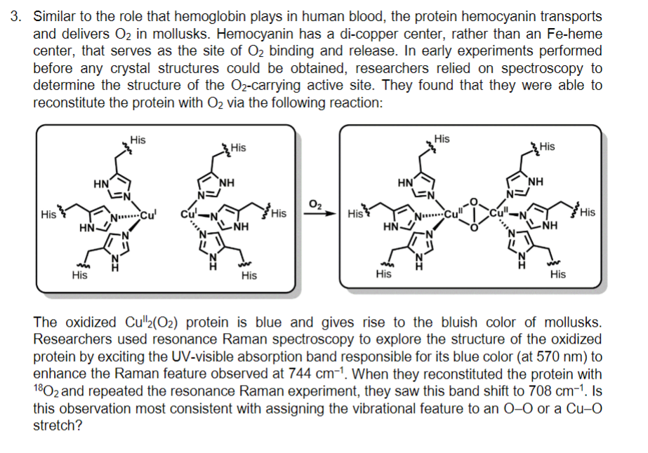 Solved Similar to the role that hemoglobin plays in human | Chegg.com