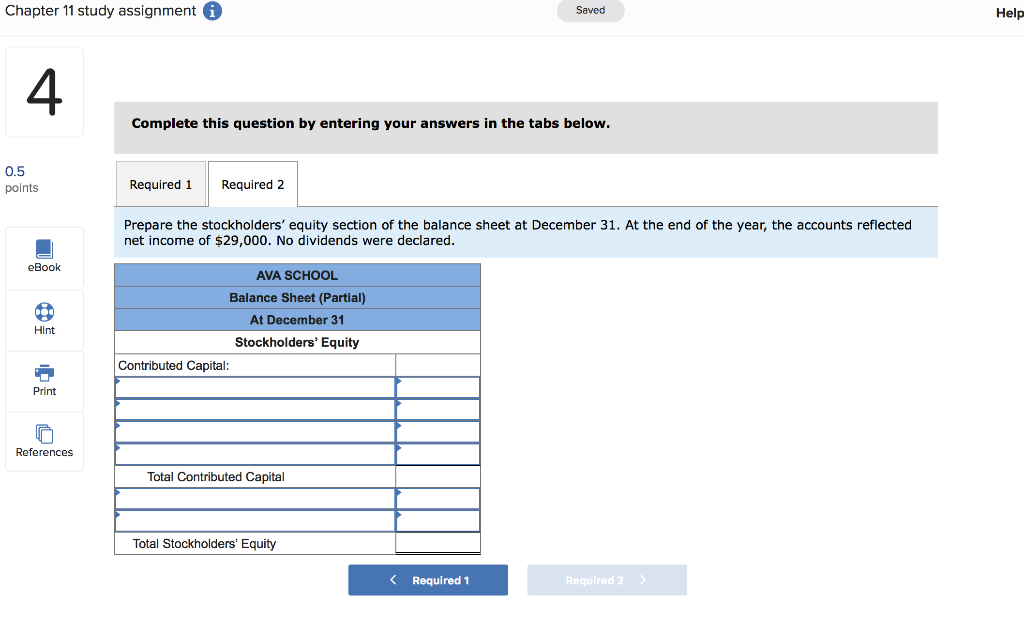 Solved Chapter 11 study assignment Saved Help Save & Exit | Chegg.com