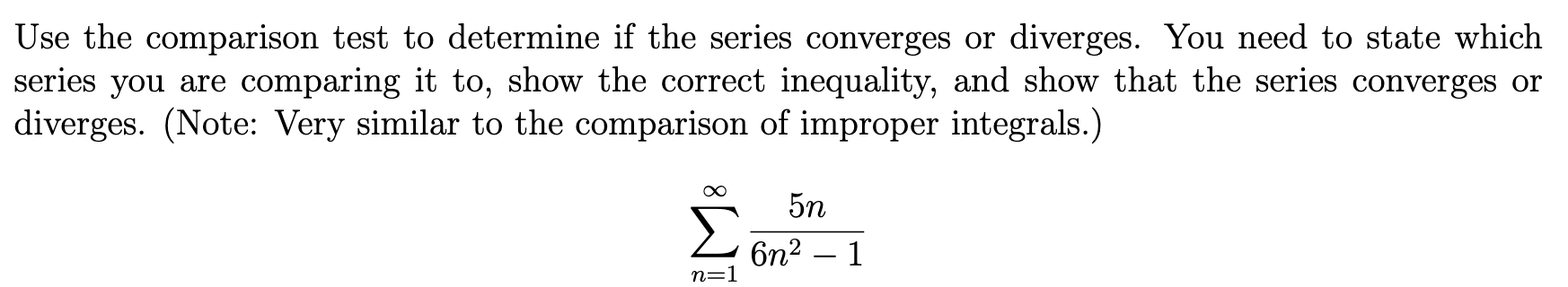 Solved Use the Geometric Series Test to determine if the | Chegg.com