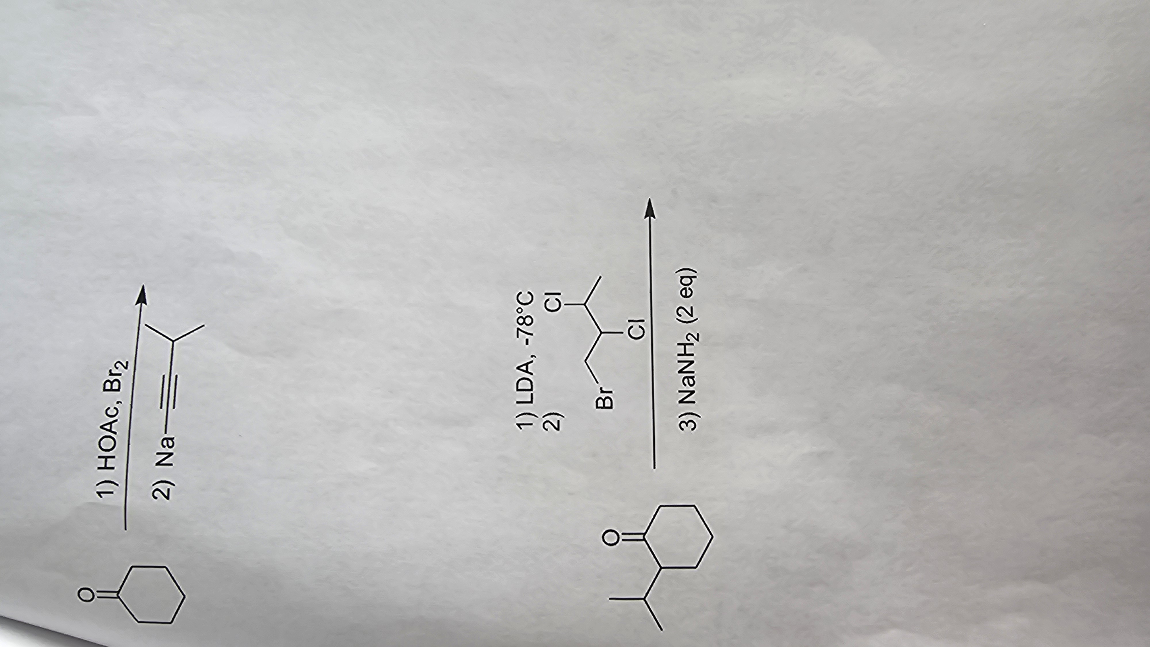 Solved predict the products of the following multi-step | Chegg.com Solved predict the products of the following multi-step | Chegg.com