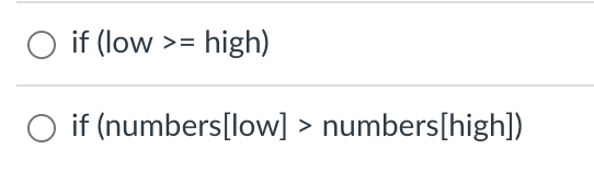 Solved Which Xxx Completes The Java Partition Method Used 4556
