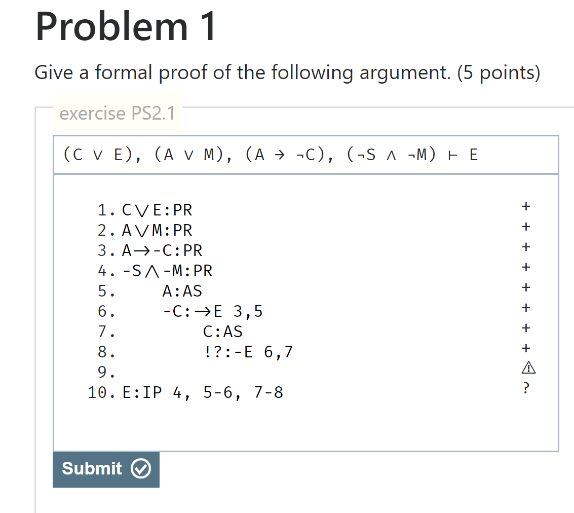 Solved What am i doing wrong and how can i solve this proof? | Chegg.com