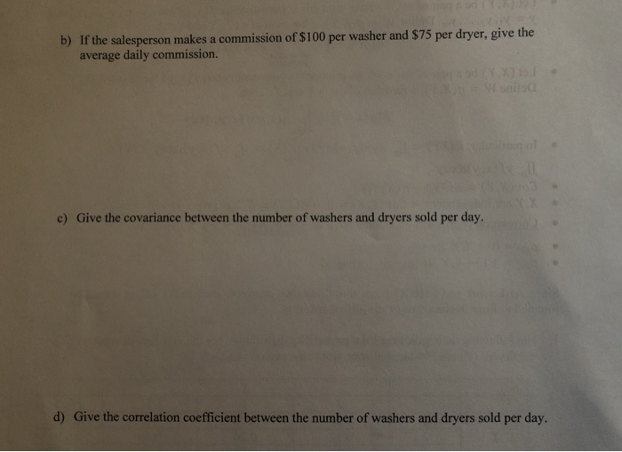 Solved The following table gives the joint probability | Chegg.com