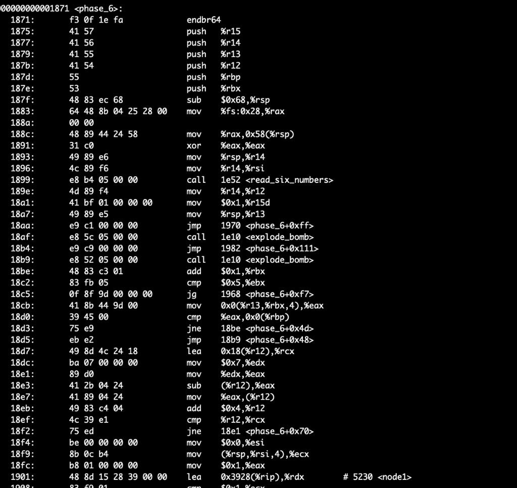 Solved I need help on my binary bomb project. I know that | Chegg.com