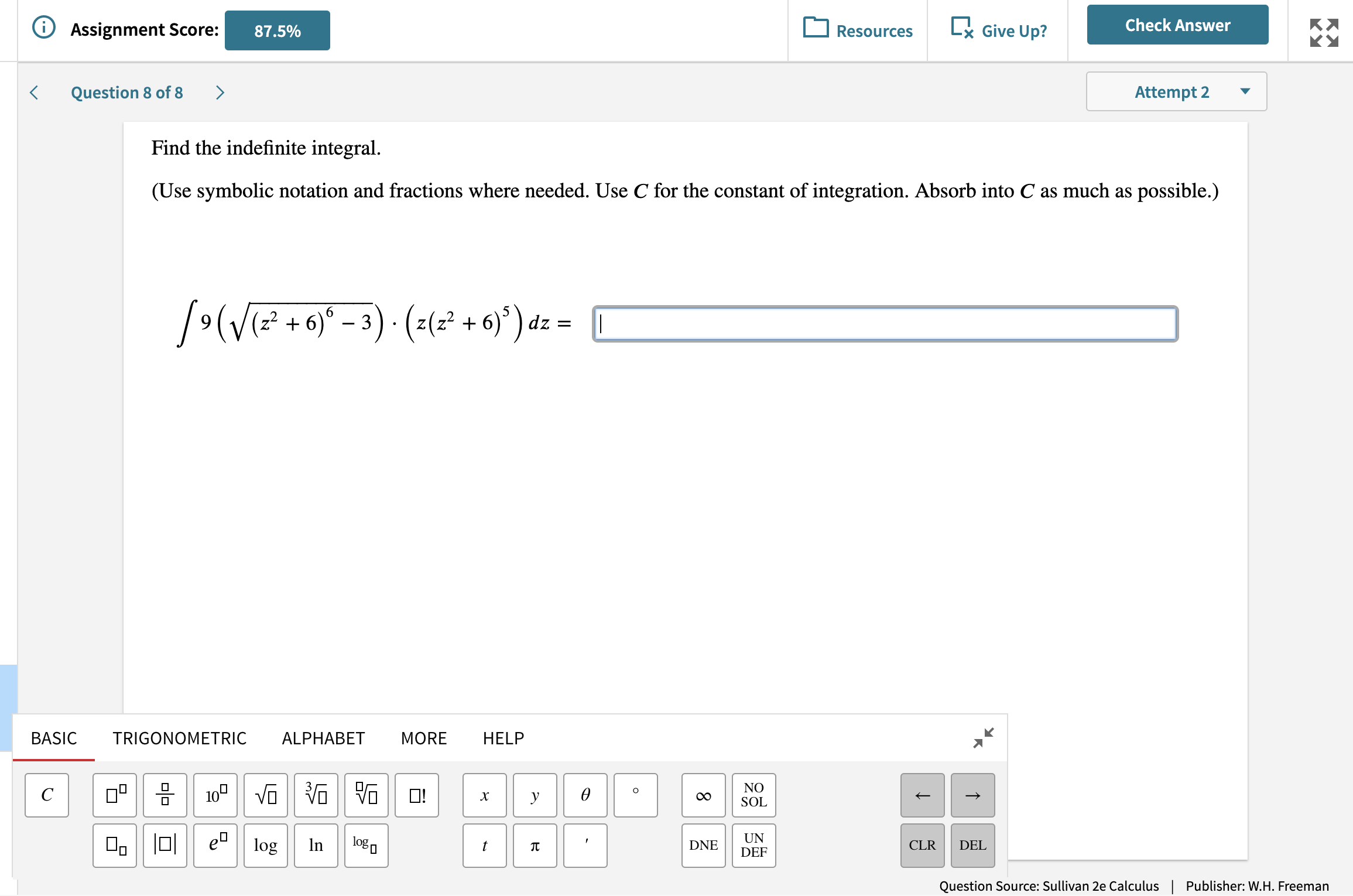 Solved (Use symbolic notation and fractions where needed. | Chegg.com