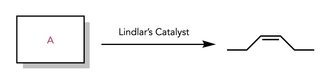 Solved Lindlar's Catalyst A | Chegg.com