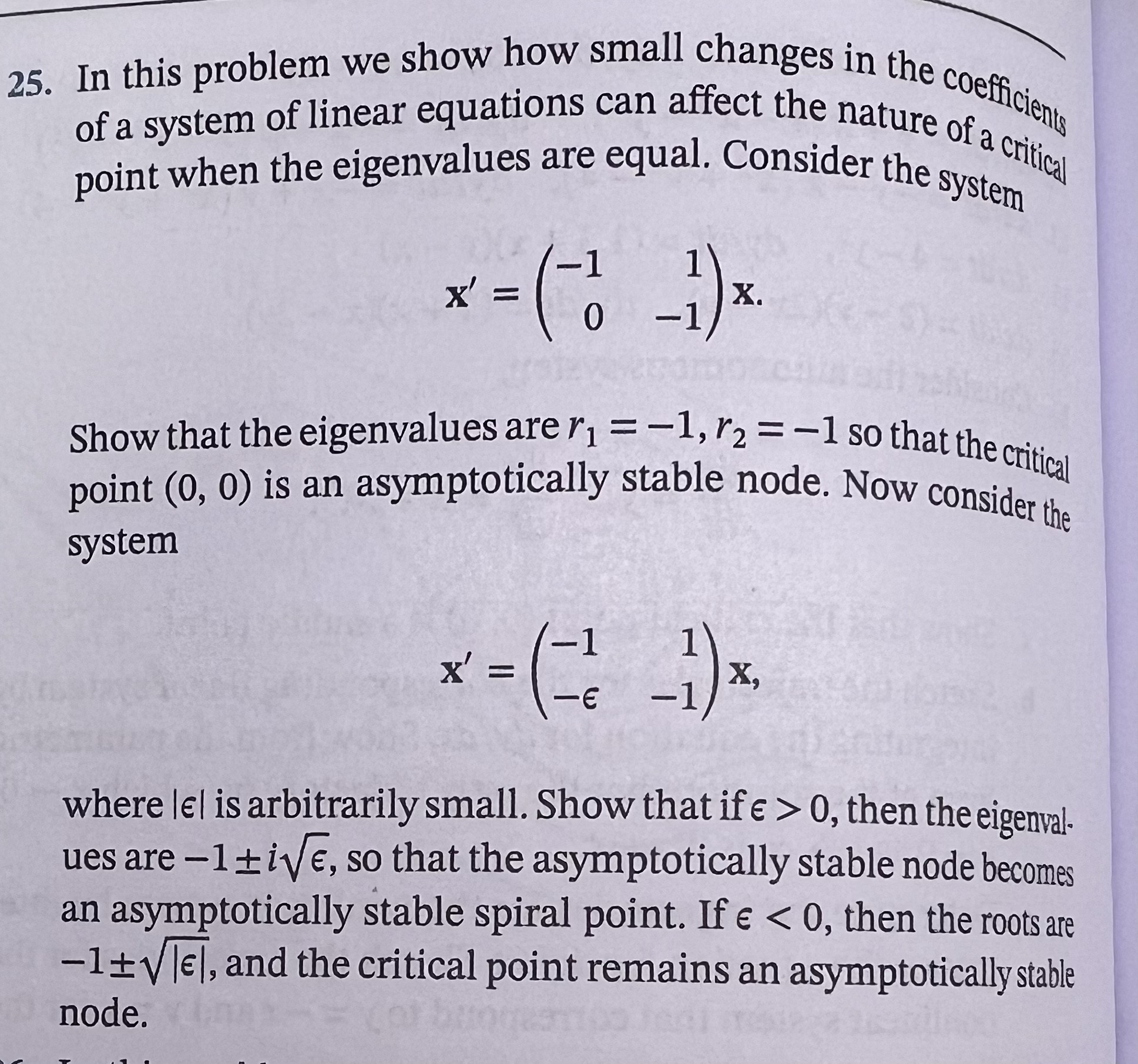 Solved 5. In this problem we show how small changes in the | Chegg.com