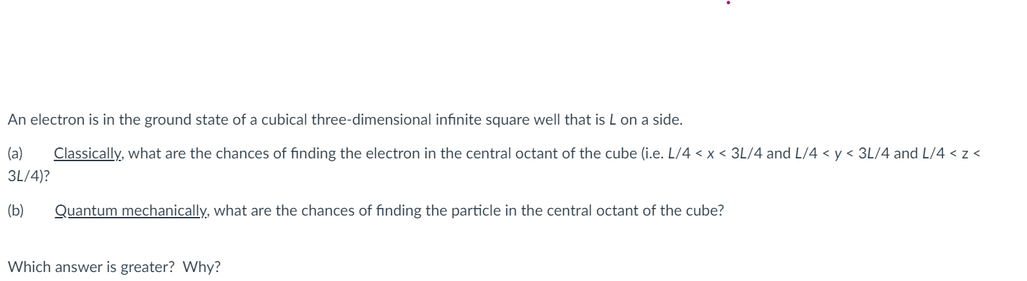 Solved Answer part a and b, and answer which one is greater. | Chegg.com