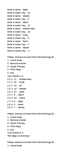 Solved Lab Exercise: 1. Class Node that includes the | Chegg.com