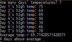 Solved Write a Java program that asks the user for several | Chegg.com