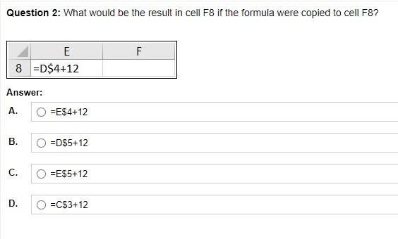 Solved Question 1: What is a valid range lookup entry for a | Chegg.com