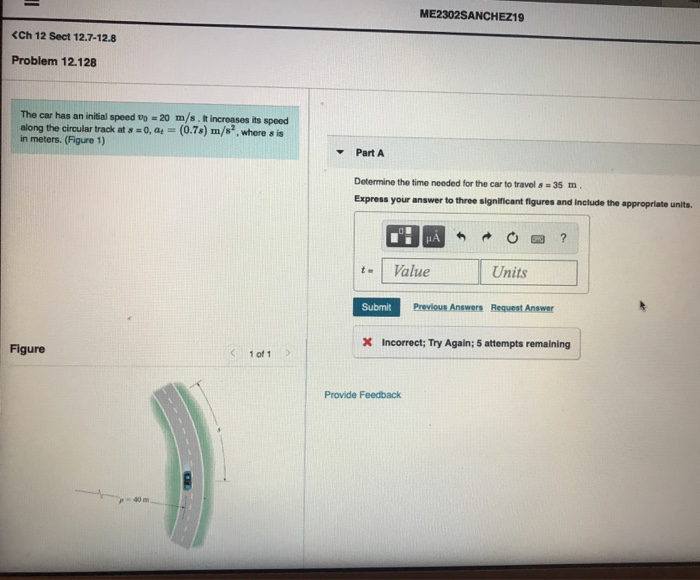 Solved ME2302SANCHEZ19 | Chegg.com