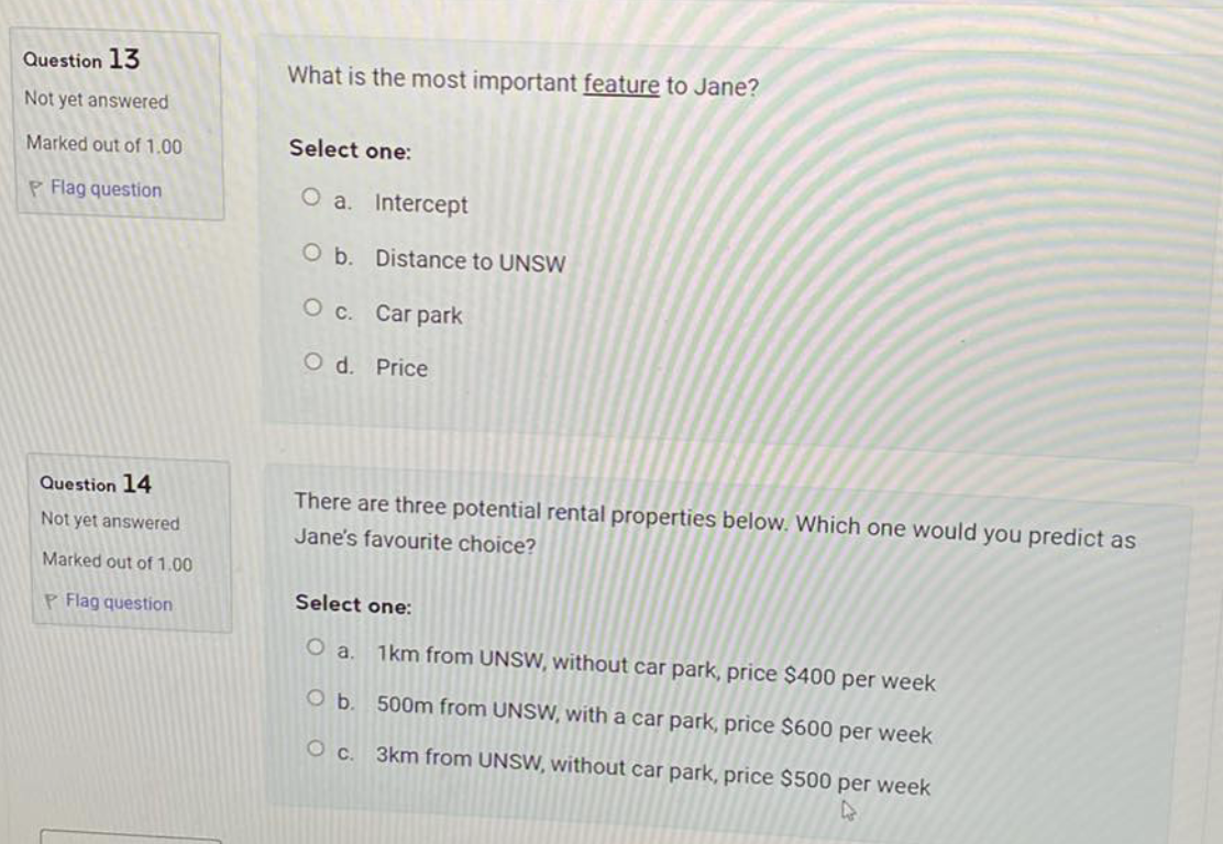 Solved Use the following information to answer questions Q13 | Chegg.com