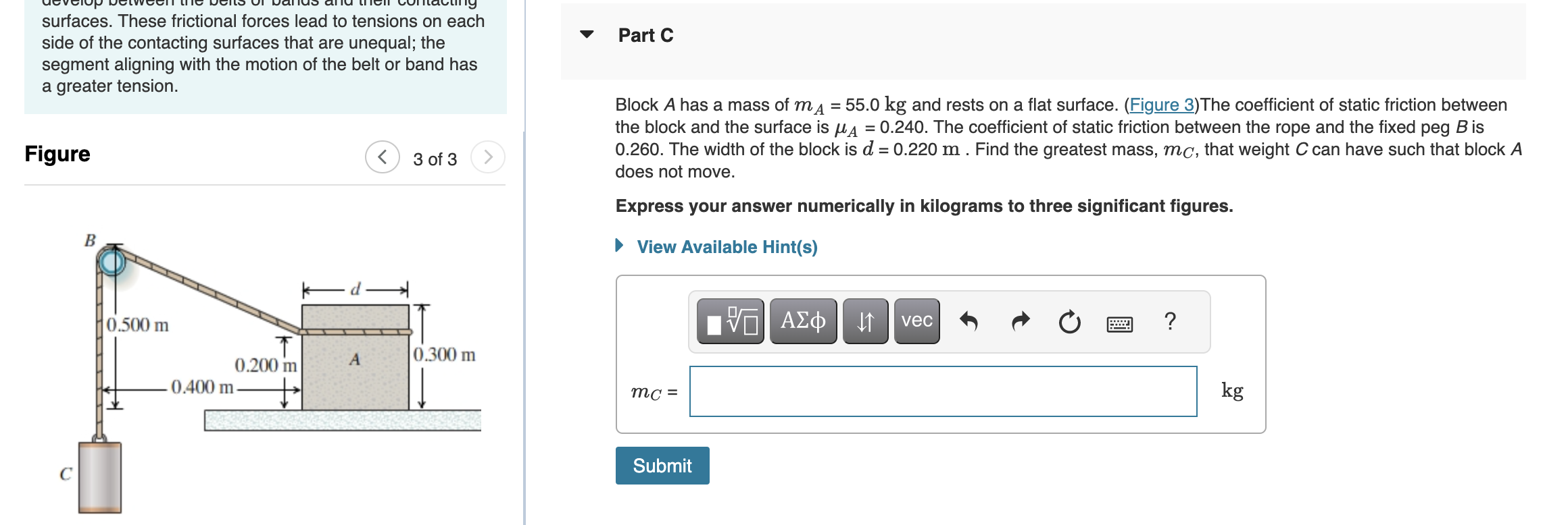 Solved Learning Goal: To be able to analyze the equilibrium | Chegg.com