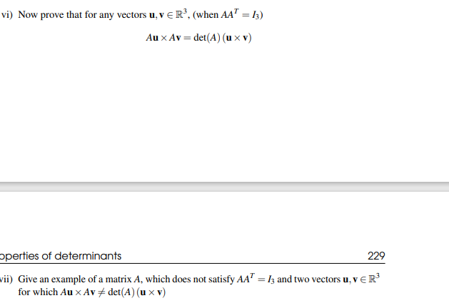 Solved Suppose A is a 3 by 3 matrix that satisfies AAT=I3. | Chegg.com