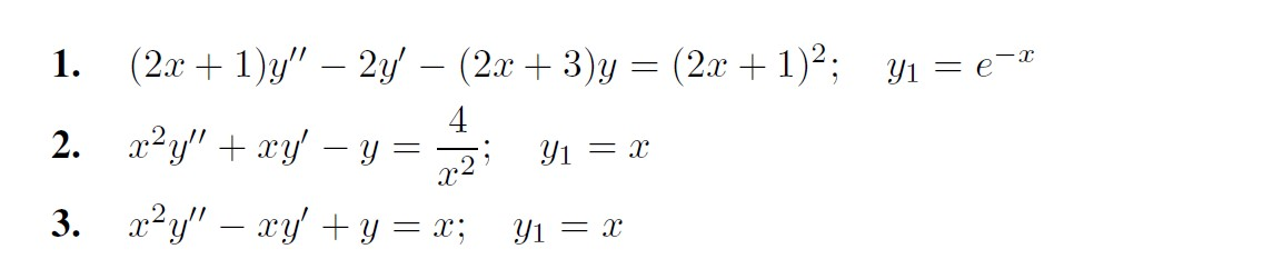 Solved In Exercises 1-17 find the general solution, given | Chegg.com