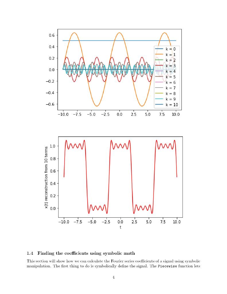 Solved These tasks involve writing code, or modifying | Chegg.com
