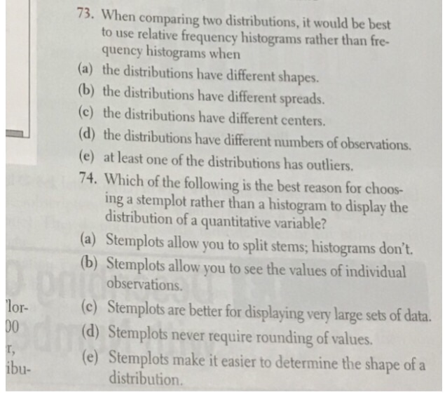 solved-73-when-comparing-two-distributions-it-would-be-chegg