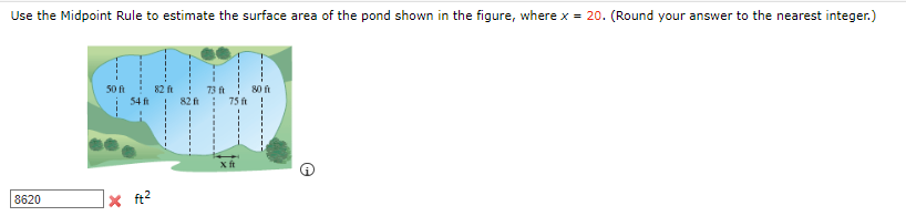 Solved Use the Midpoint Rule to estimate the surface area of | Chegg.com