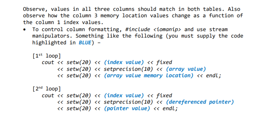 Solved C. Relationship between Pointers and Arrays | Chegg.com